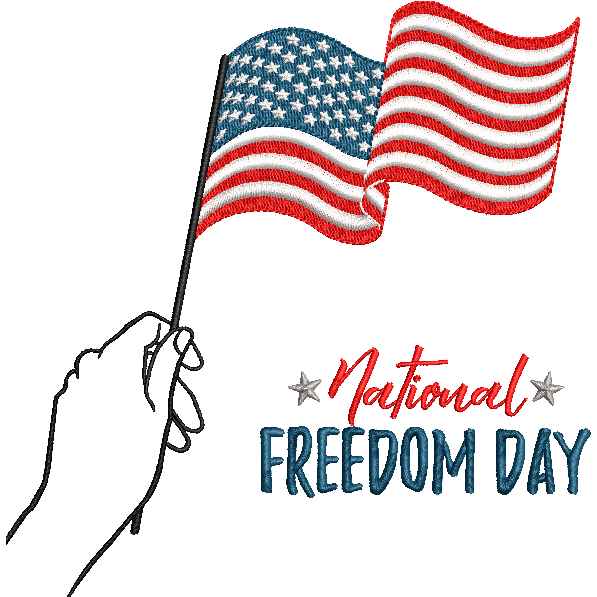 National Freedom Embroidery Design-10k+ Best embroidery